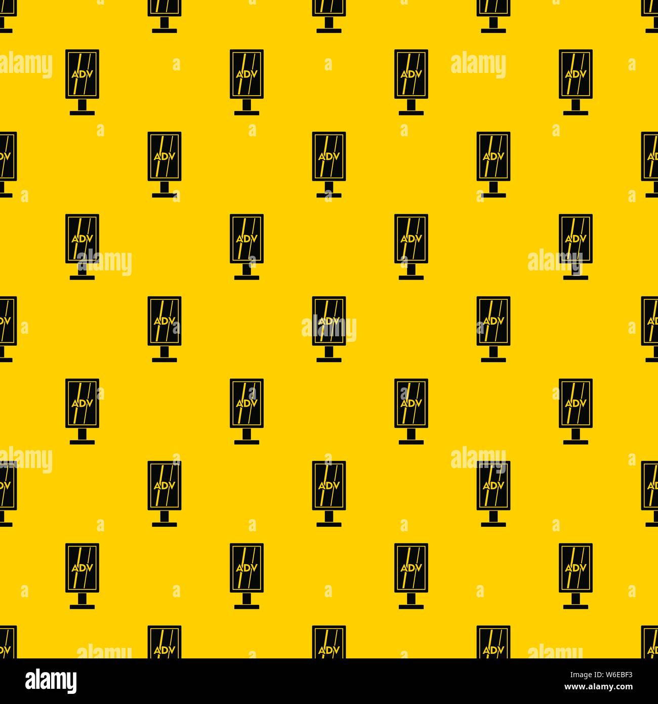 Advertising stand pattern vector Stock Vector Image & Art - Alamy