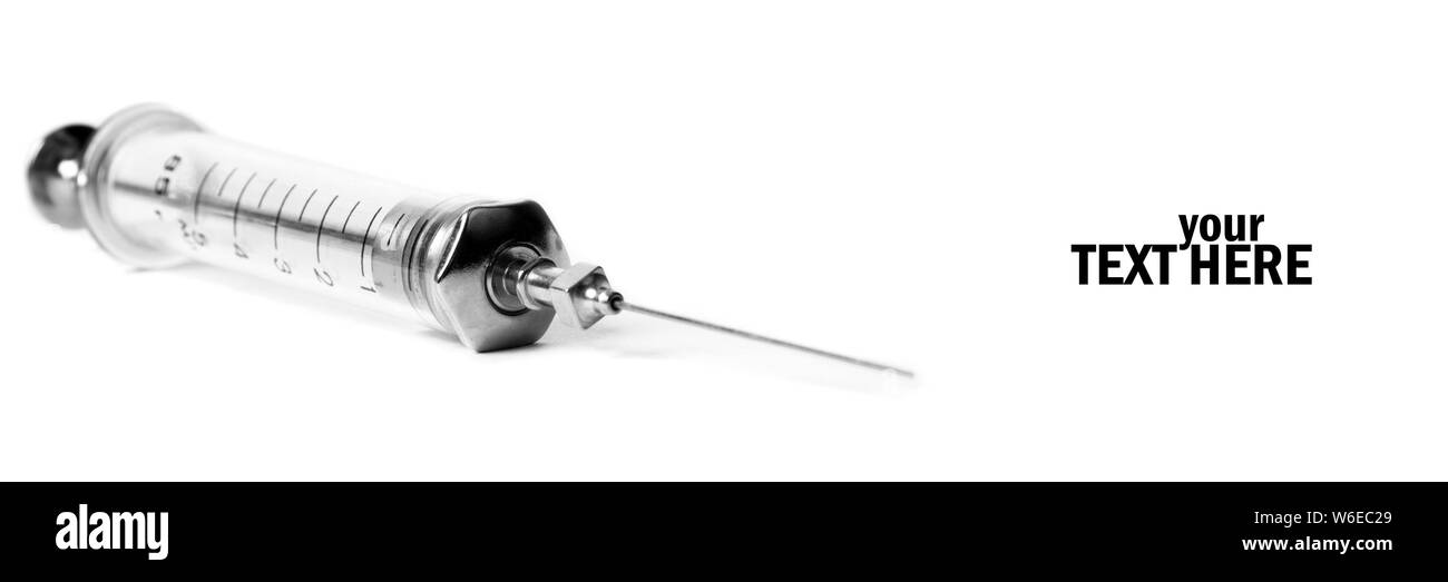 Injection closeup Black and White Stock Photos & Images - Alamy