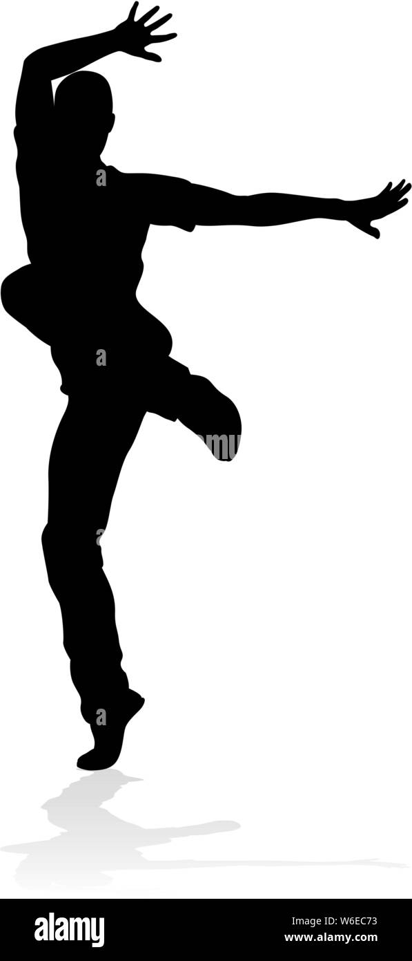 Street Dance Dancer Silhouette Stock Vector Image & Art - Alamy
