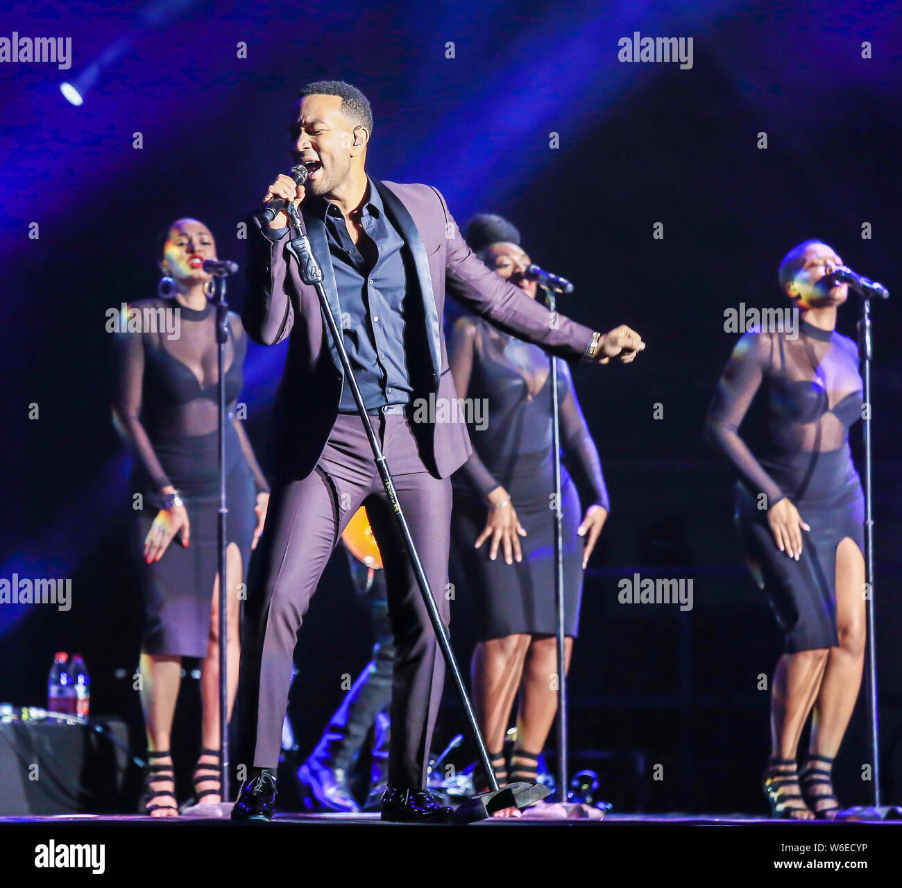 American singer and actor John Roger Stephens, known professionally as ...