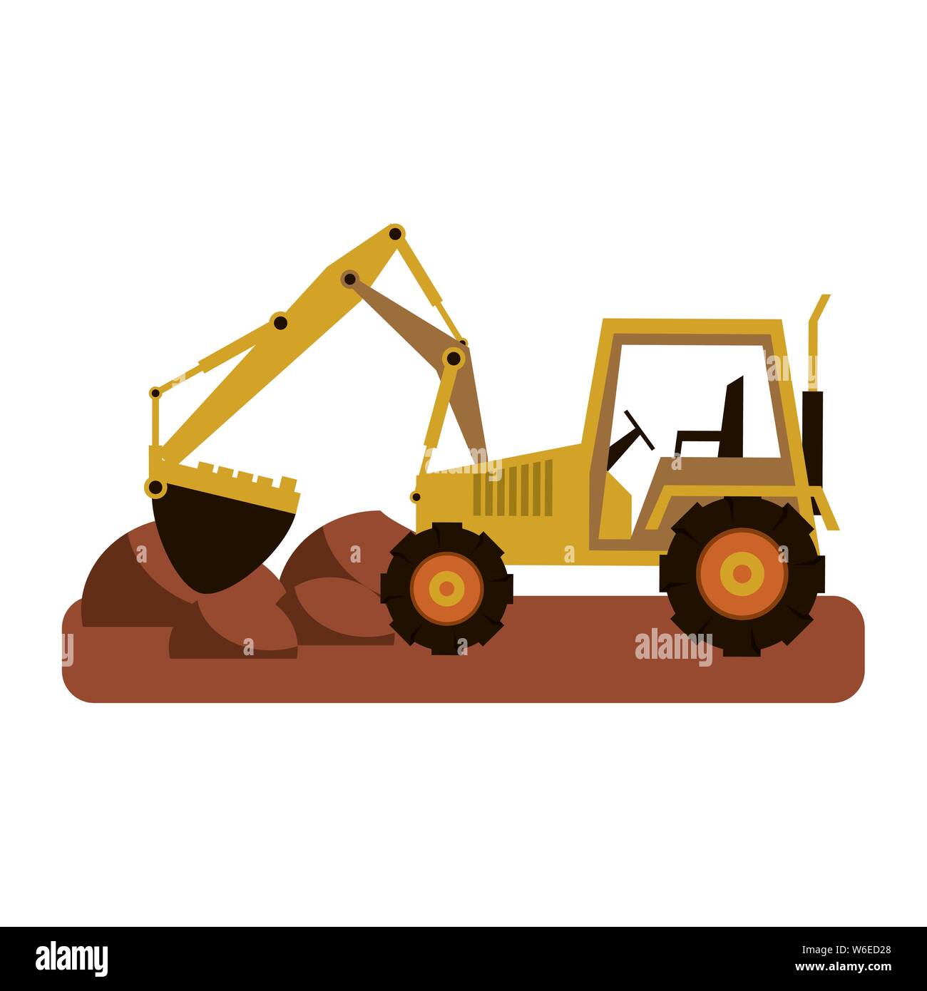 construction architectural engineering work cartoon Stock Vector Image ...