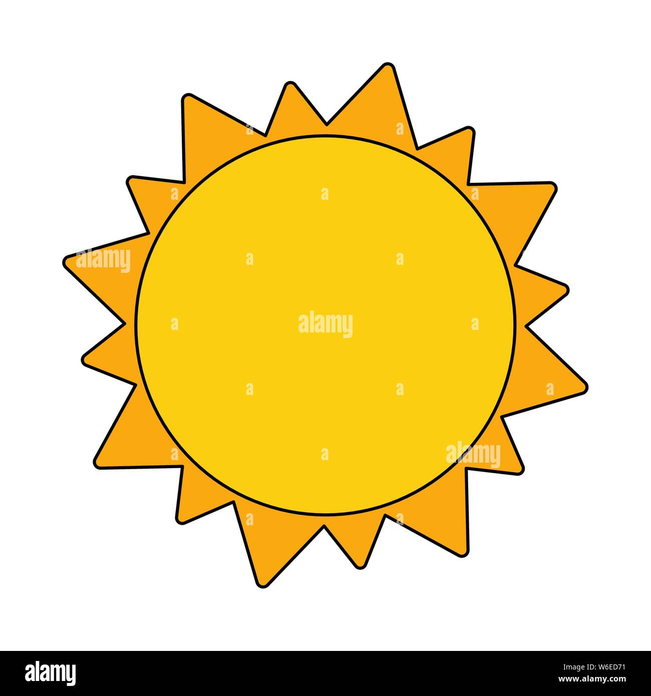 sun solar energy light cartoon Stock Vector Image & Art - Alamy
