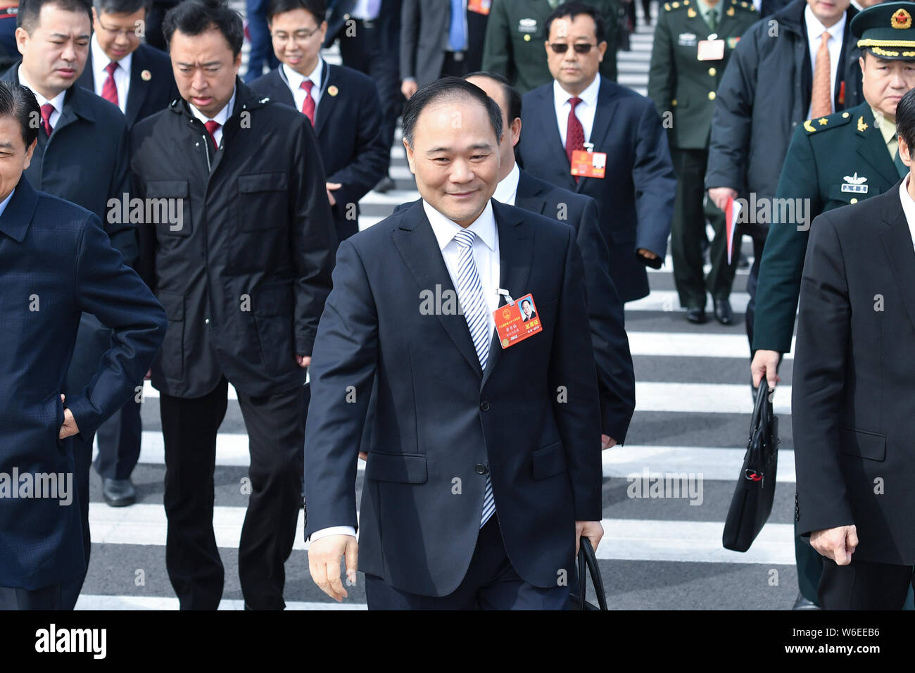 Li Shufu, Chairman of Zhejiang Geely Holding Group Co., Ltd., also a ...