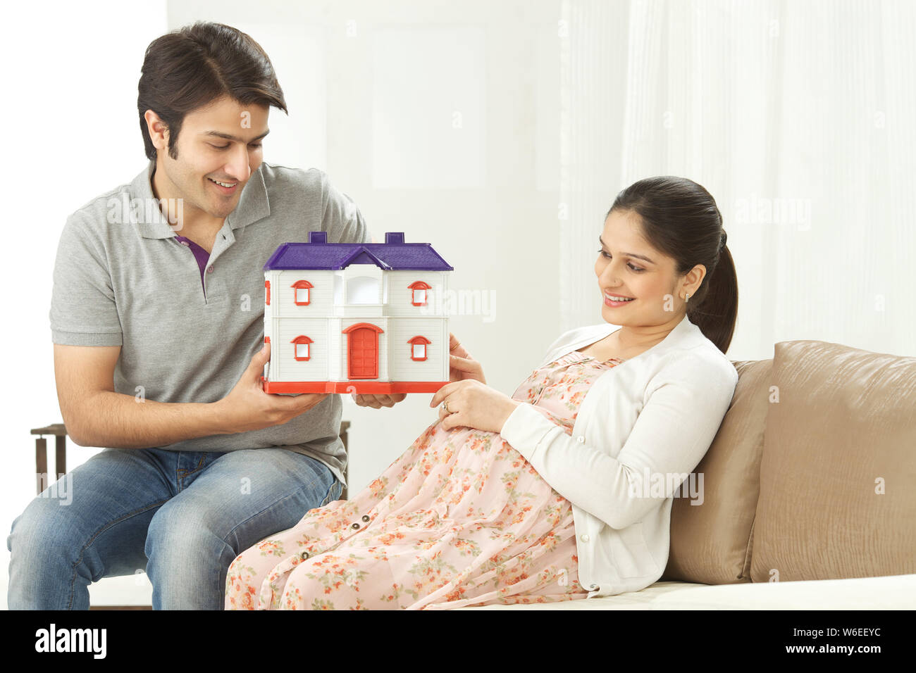 Pregnant model hi-res stock photography and images - Alamy