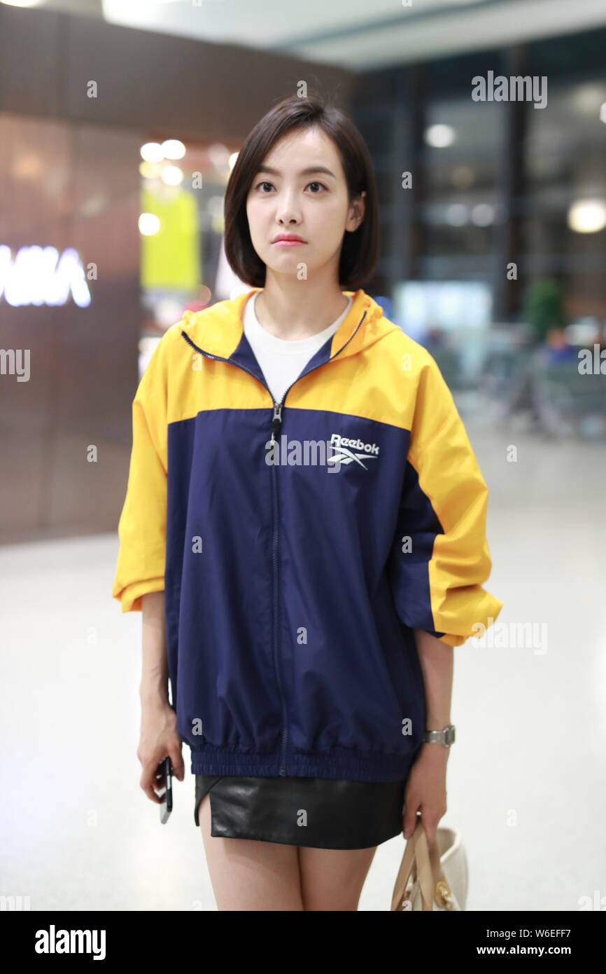 Chinese singer and actress Victoria Song or Song Qian arrives at the ...