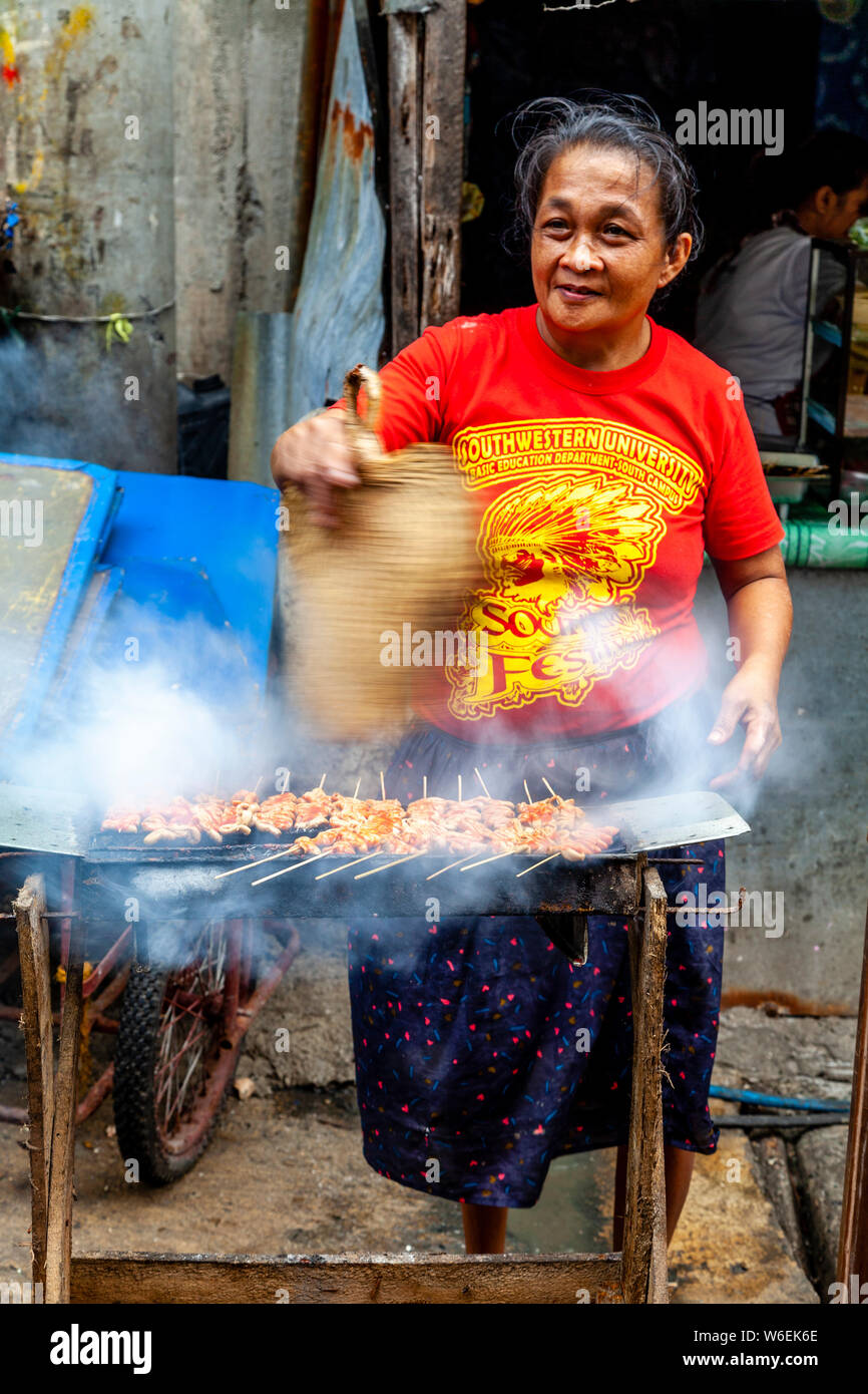 Street Food, Cebu City, Cebu, The Philippines Stock Photo - Alamy