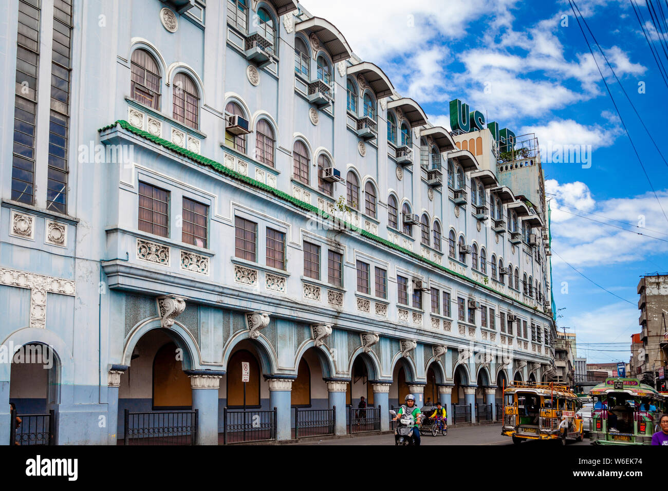 Colourful Building, Cebu City, Cebu, The Philippines Stock Photo - Alamy
