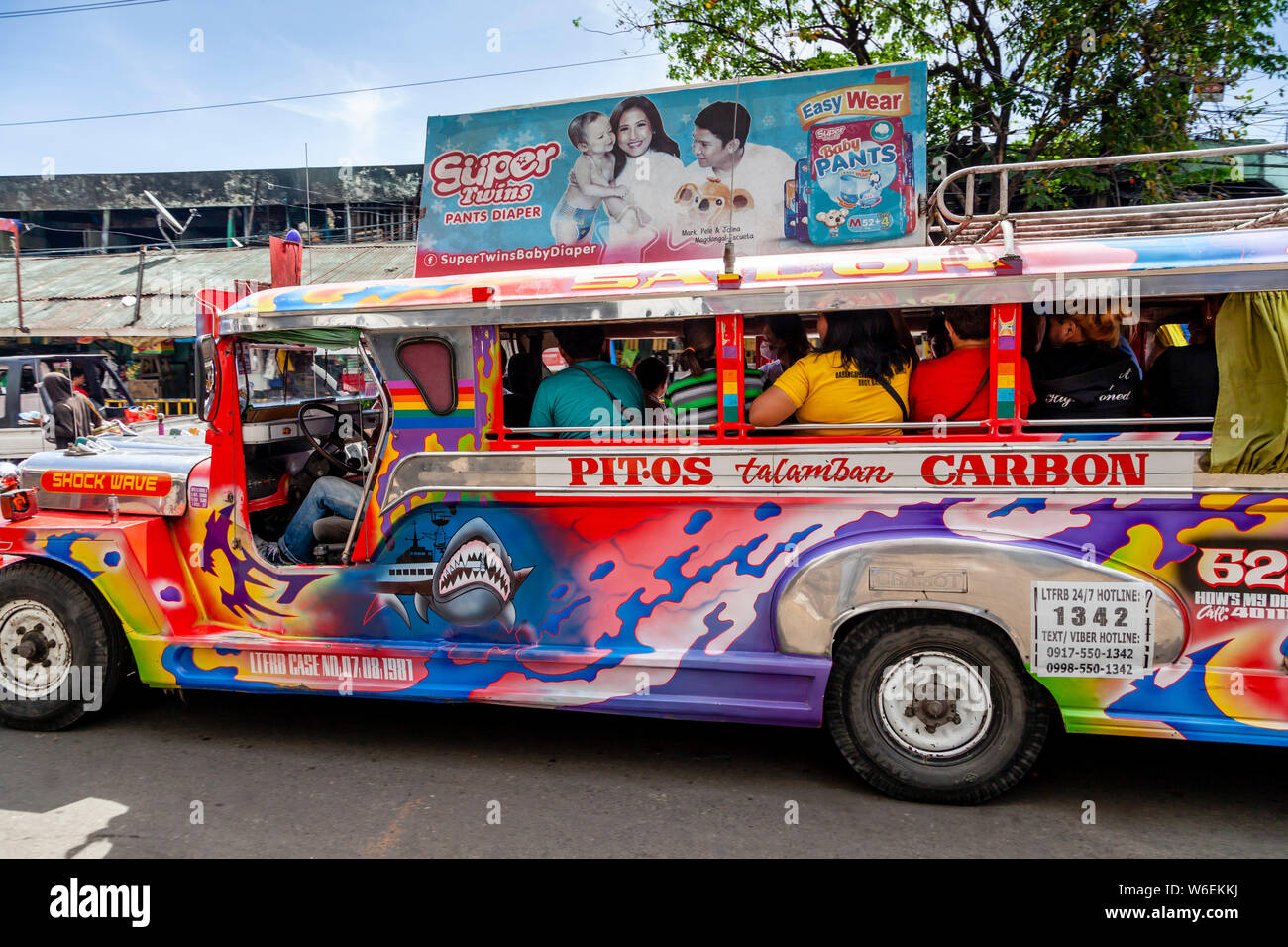 Cebu city jeepneys philippines hi-res stock photography and images - Alamy