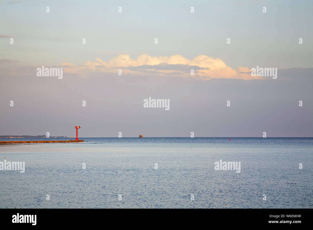 Lighthouse in Jastarnia. Hel Peninsula. Poland Stock Photo - Alamy
