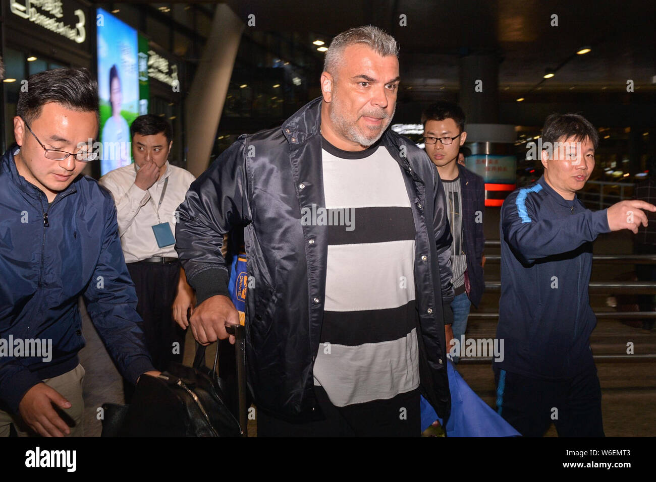 Romanian football manager and former player Aurelian Cosmin Olaroiu ...