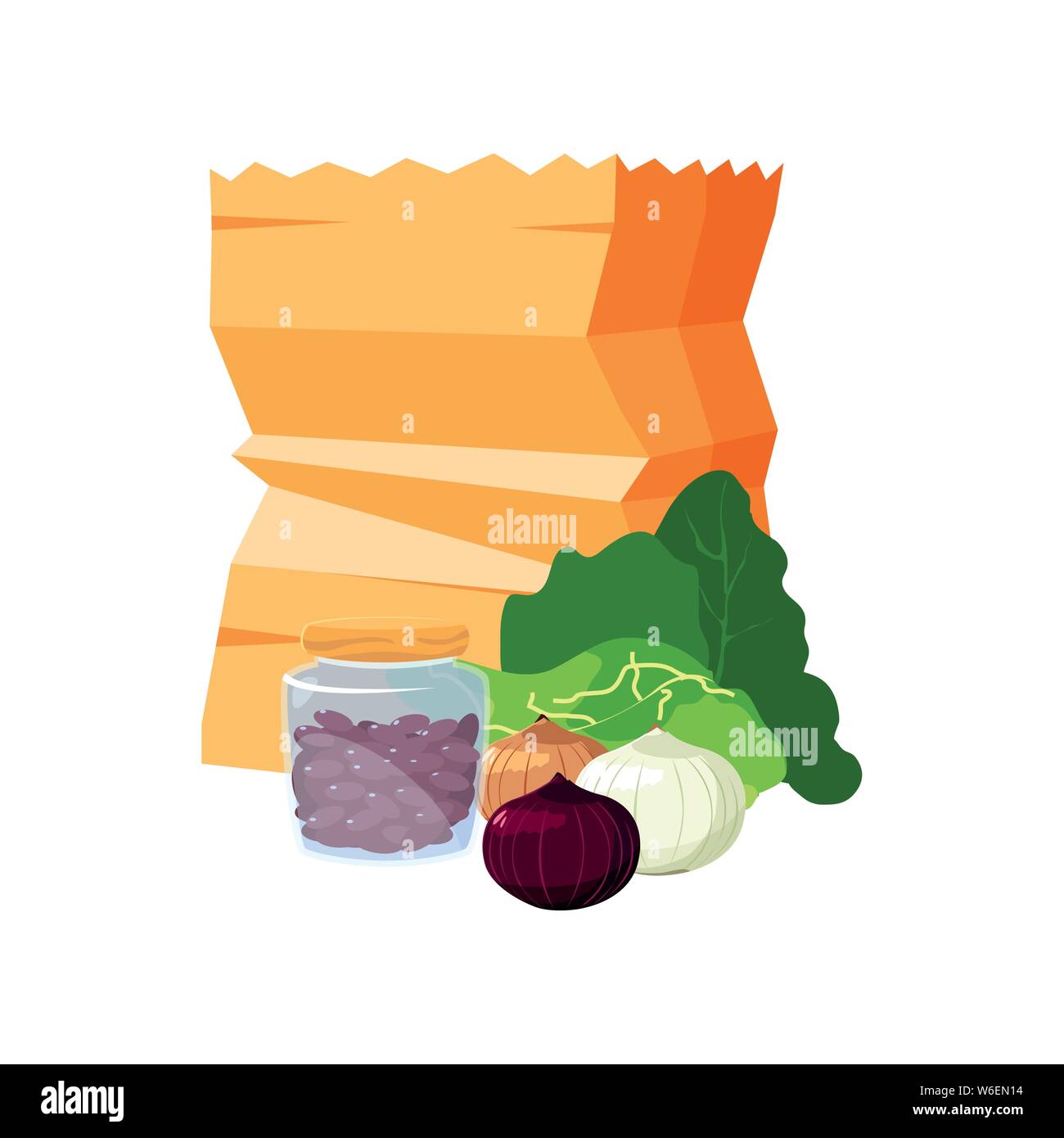 Assorted beans Stock Vector Images - Alamy