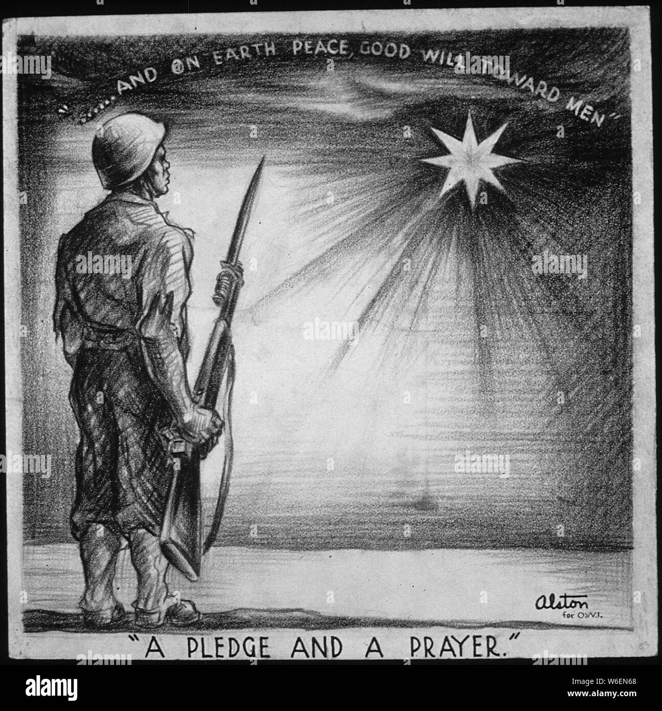 A PLEDGE AND A PRAYER - AND ON EARTH PEACE, GOOD WILL TOWARD MEN; Scope ...