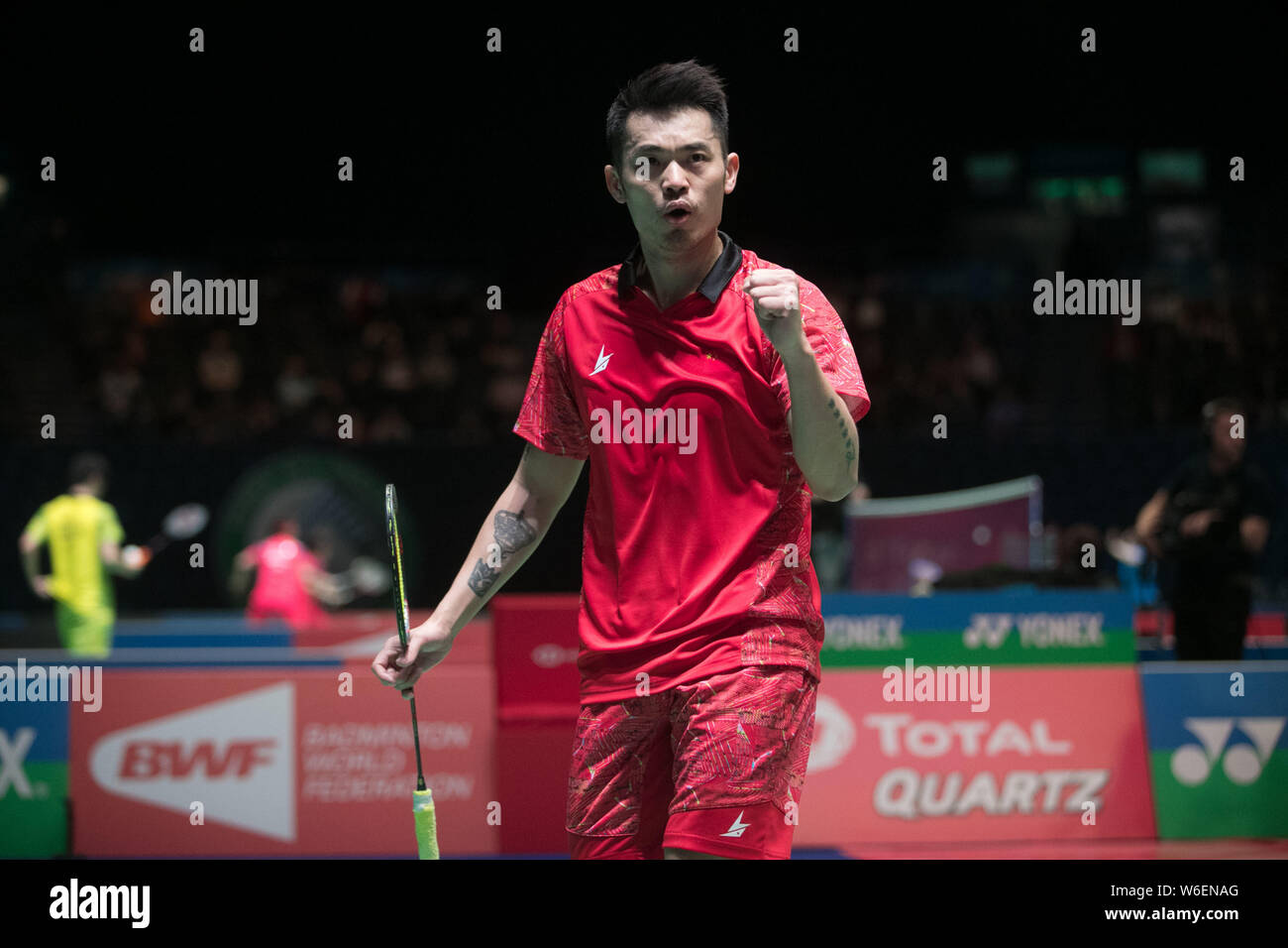 Lin Dan Jump Smash Wallpaper