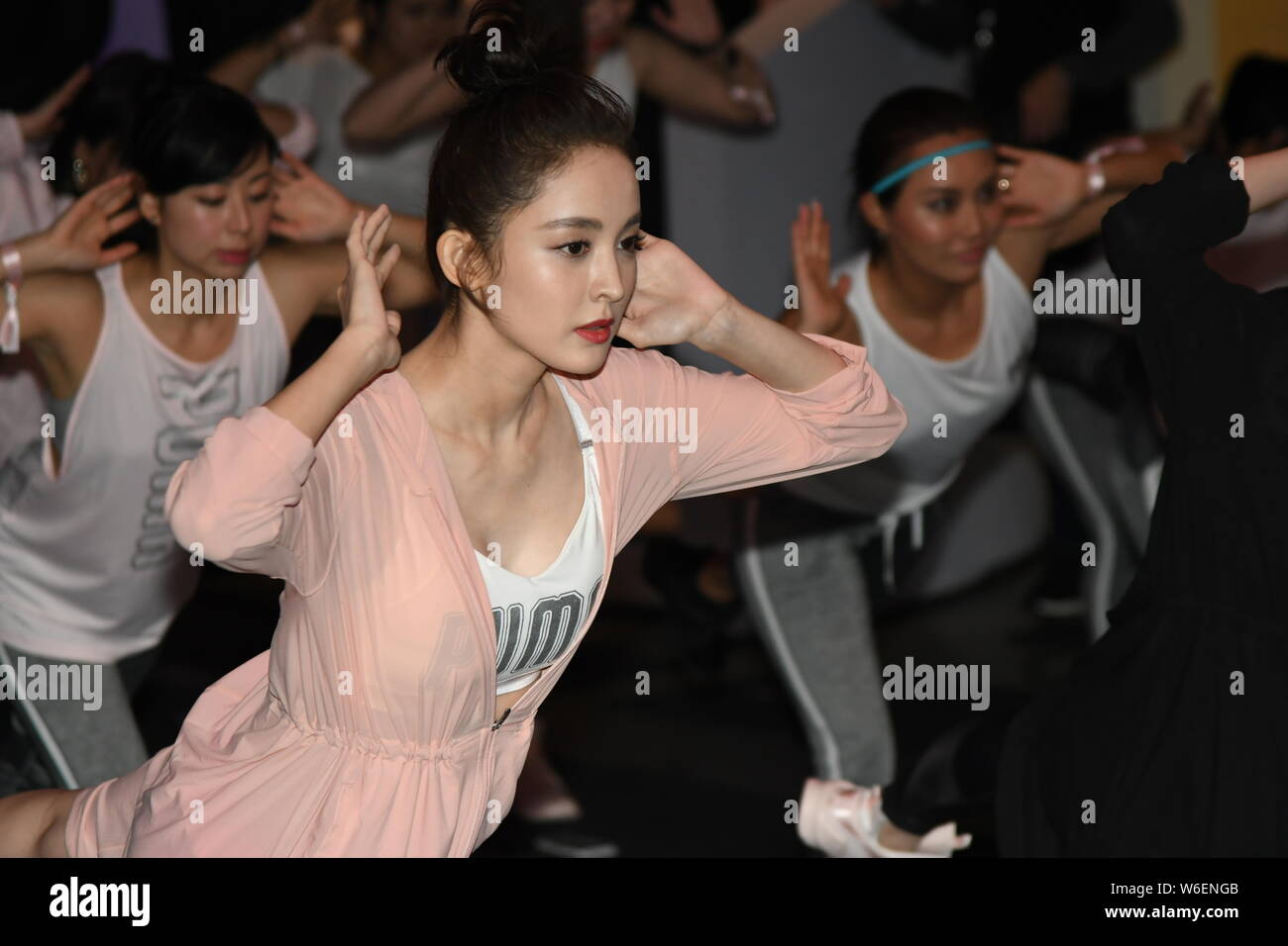 Chinese Uighur actress Gulnazar, also known as Guli Nazha, attends a ...