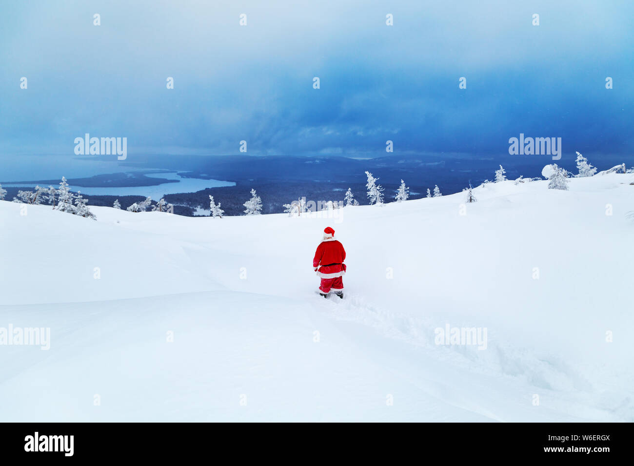 Santa Claus Mountain High Resolution Stock Photography and Images - Alamy
