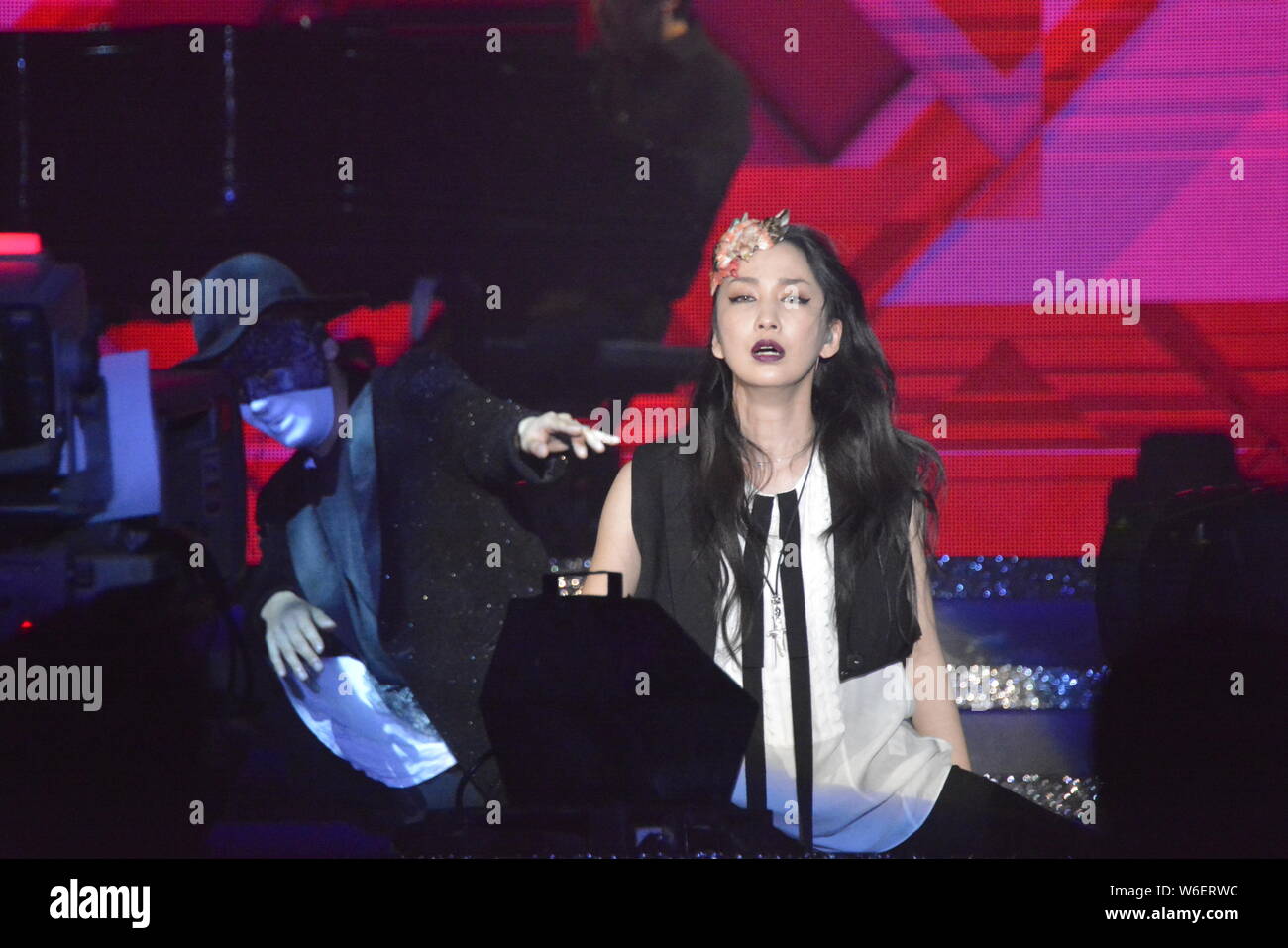 Japanese singer and actress Mika Nakashima performs at the Hong Kong ...