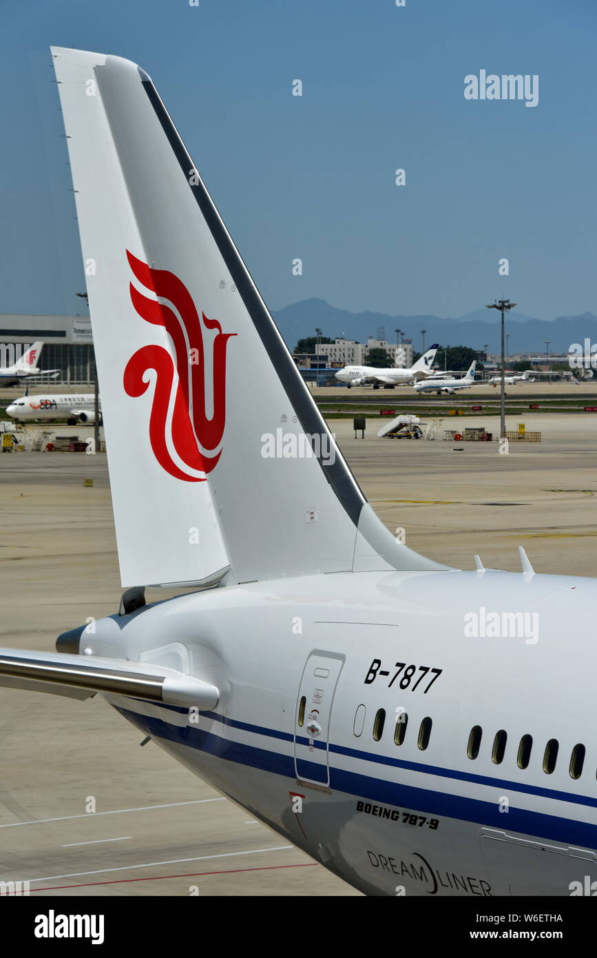 Airplane takes off seen in hi-res stock photography and images - Alamy