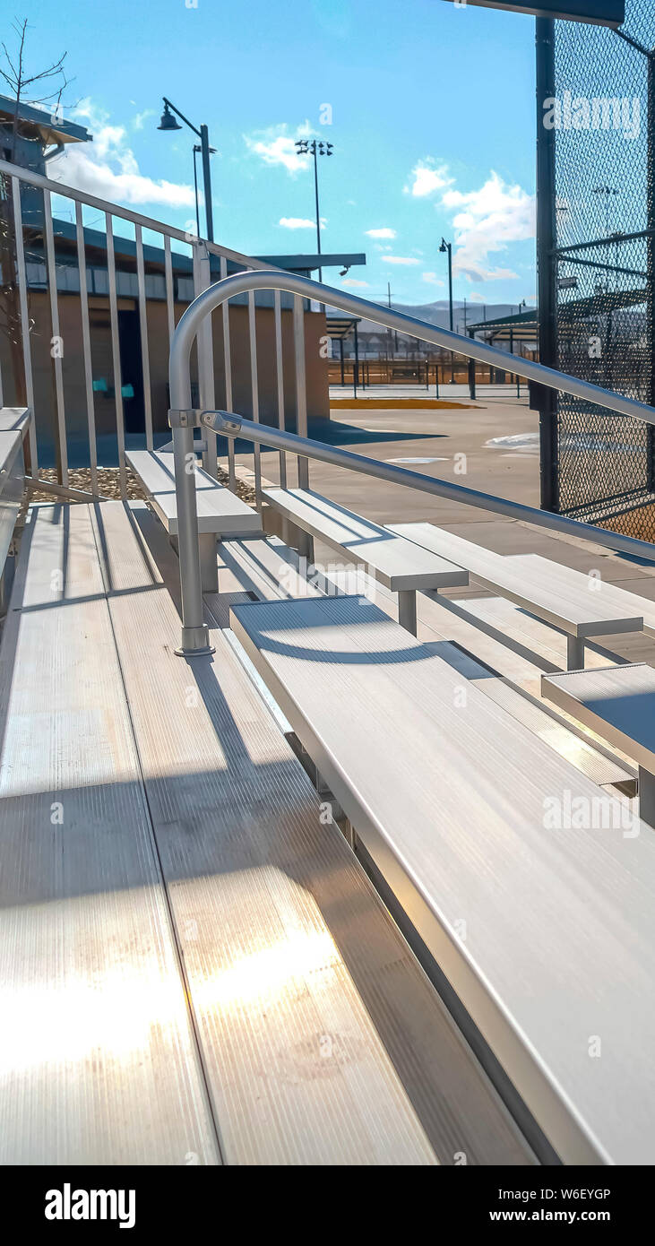 Tiered rows of benches hi-res stock photography and images - Alamy