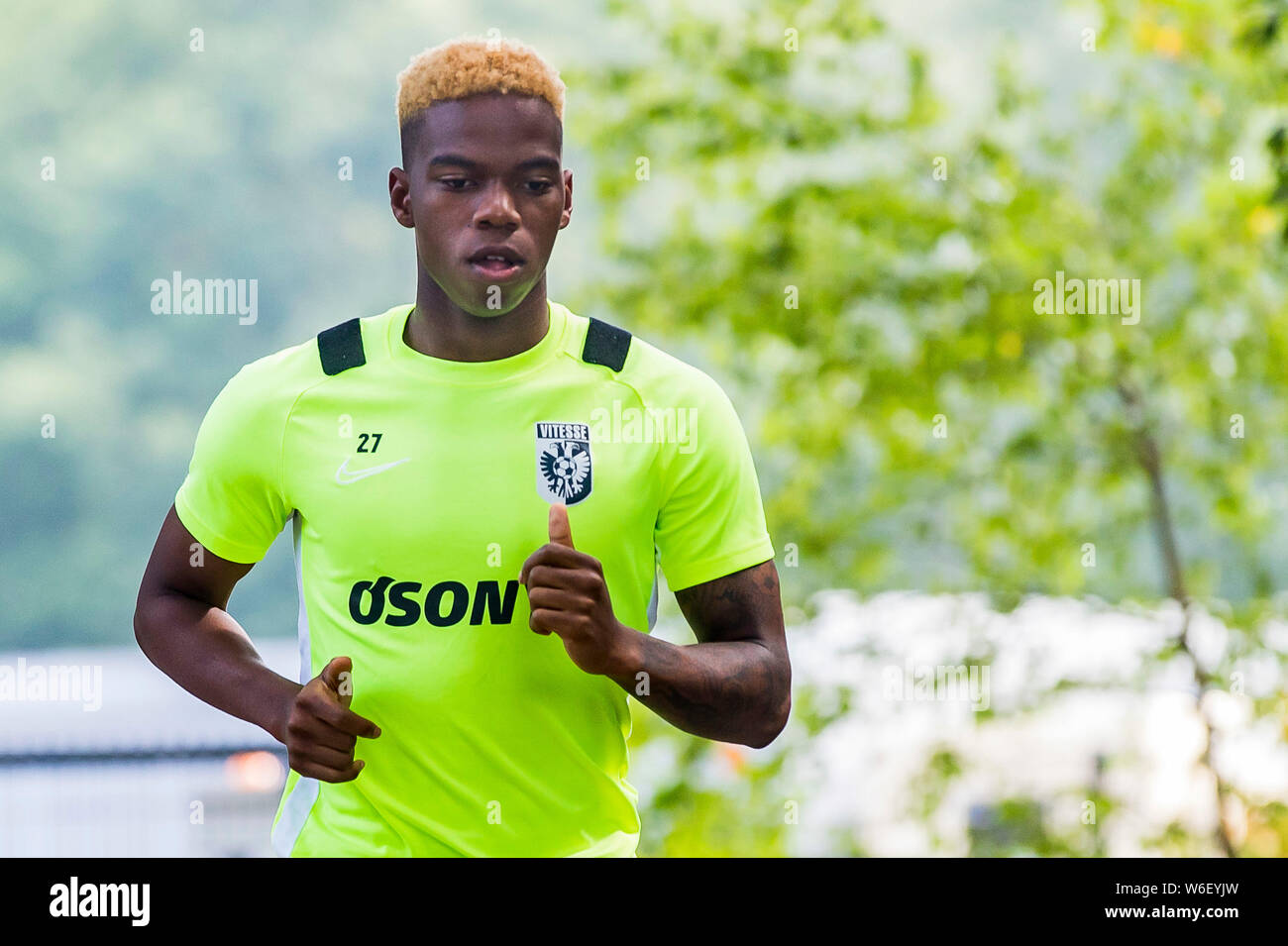 Arnhem, Netherlands. 01st Aug, 2019. ARNHEM, training Vitesse, football ...