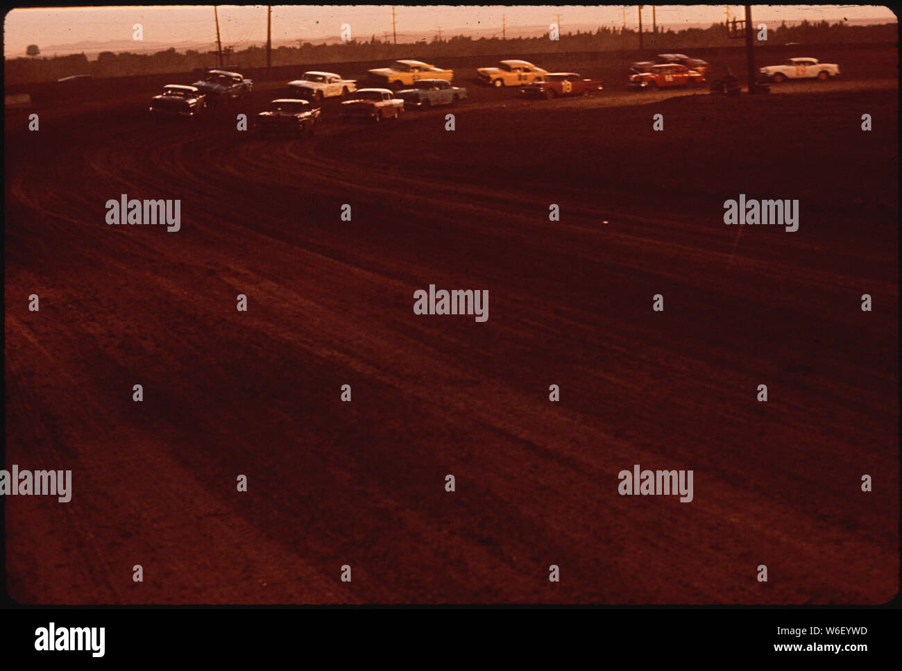 ALBUQUERQUE SPEEDWAY PARK, ONE OF THREE STOCK CAR RACE TRACKS Stock ...