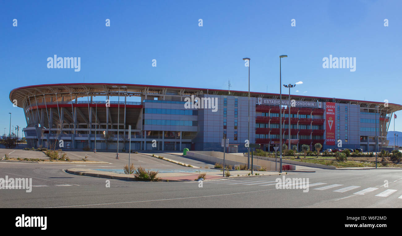 Football Stadium of Real Murcia, Murcia, Spain Stock Photo - Alamy