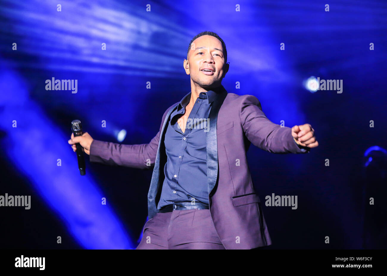 American singer and actor John Roger Stephens, known professionally as ...