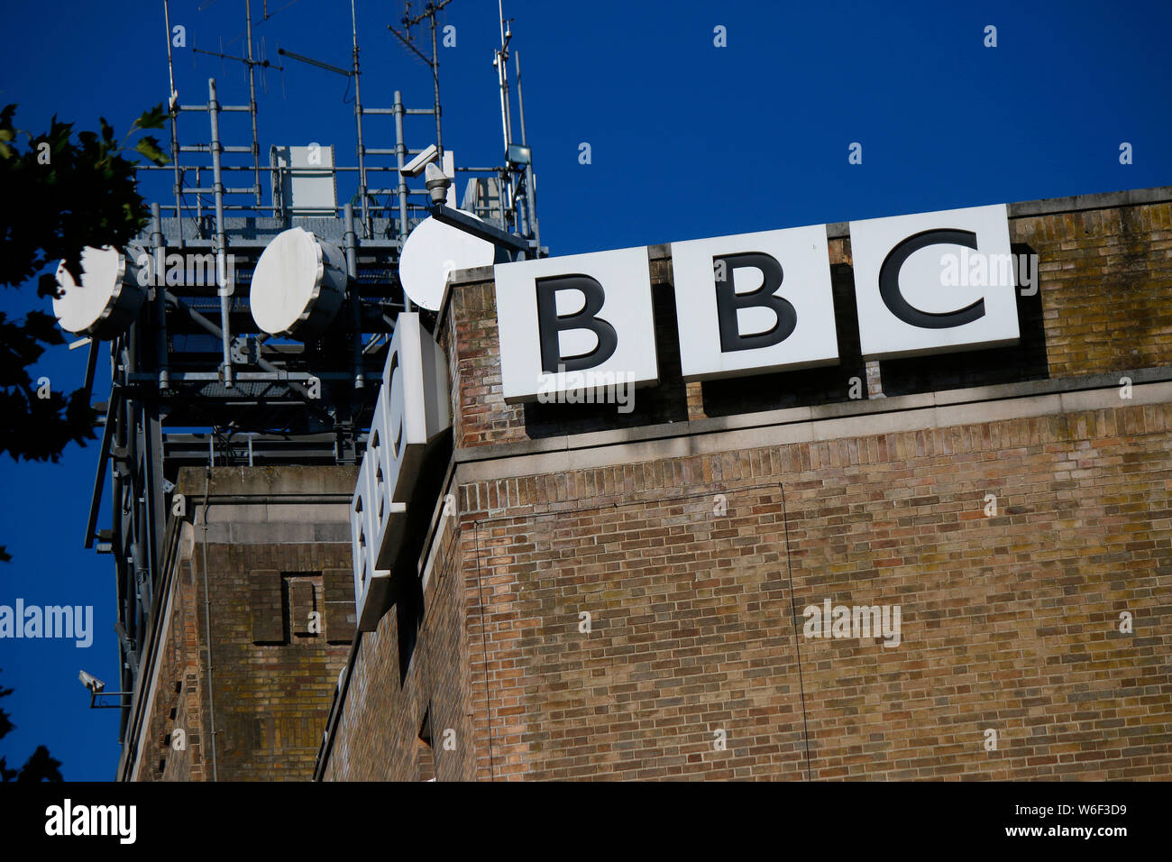das Logo der Marke/ the logo of the brand "BBC British Broadcasting ...