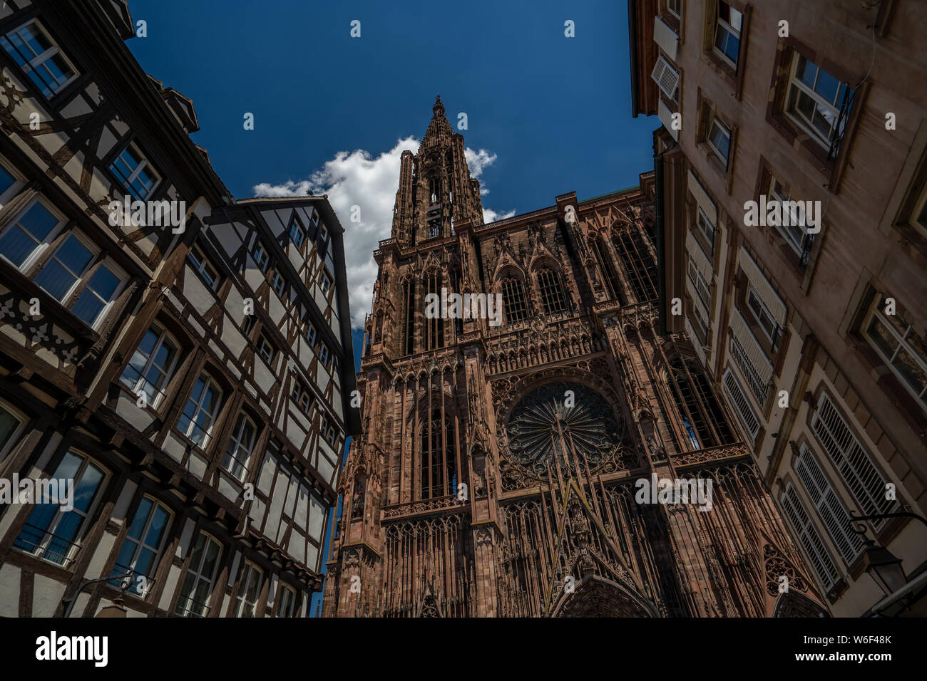 Cathedral Notre dame de Strasbourg in France Stock Photo - Alamy