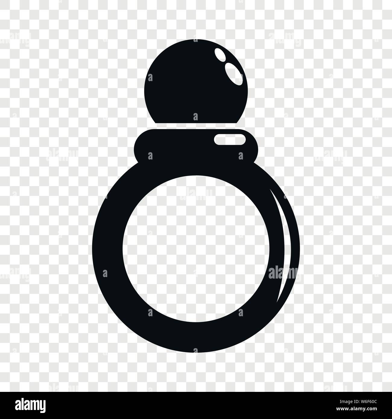 Ring icon, simple black style Stock Vector Image & Art - Alamy