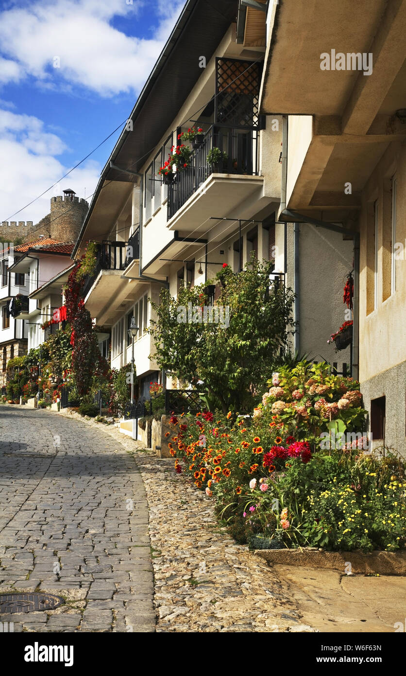 Street view in ohrid old hi-res stock photography and images - Alamy