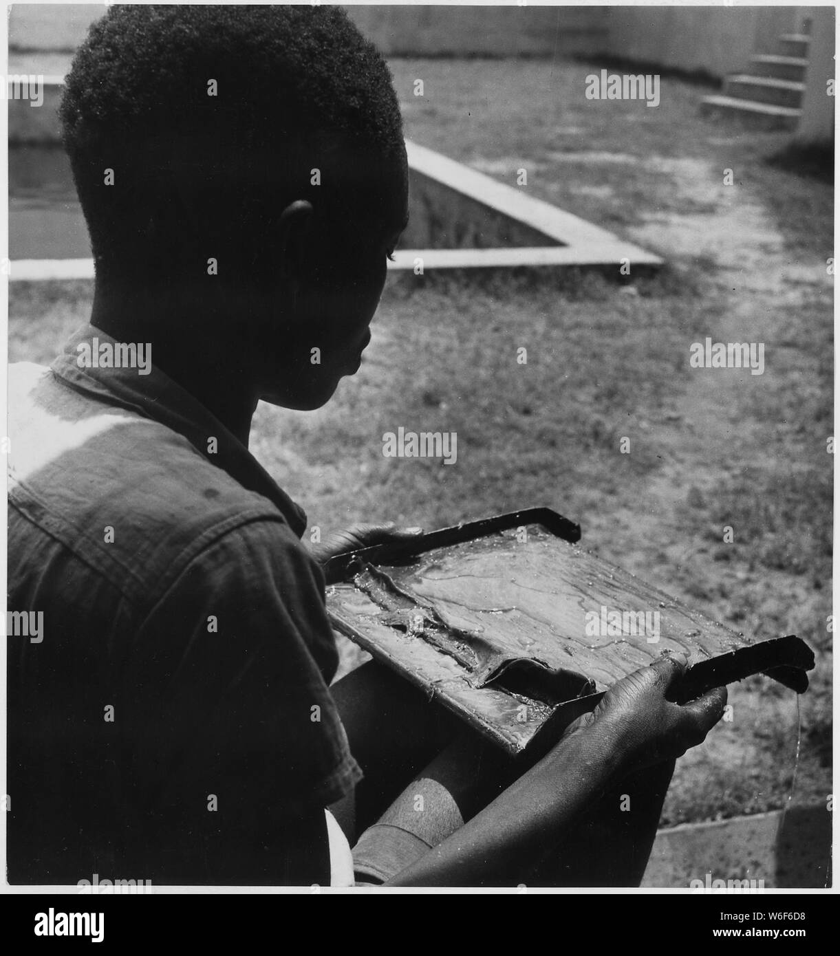 Grease covered Black and White Stock Photos & Images - Alamy