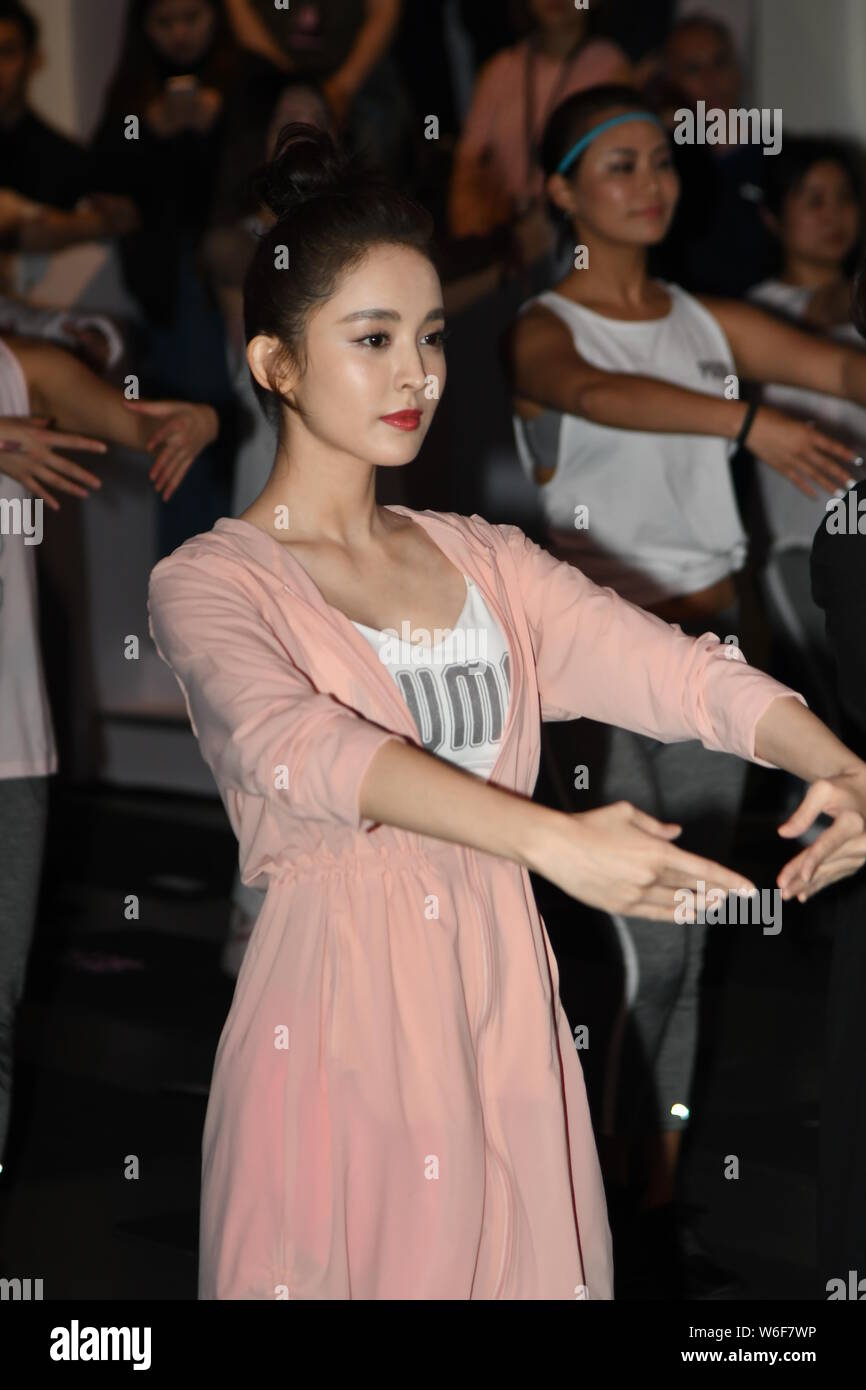 Chinese Uighur actress Gulnazar, also known as Guli Nazha, attends a ...