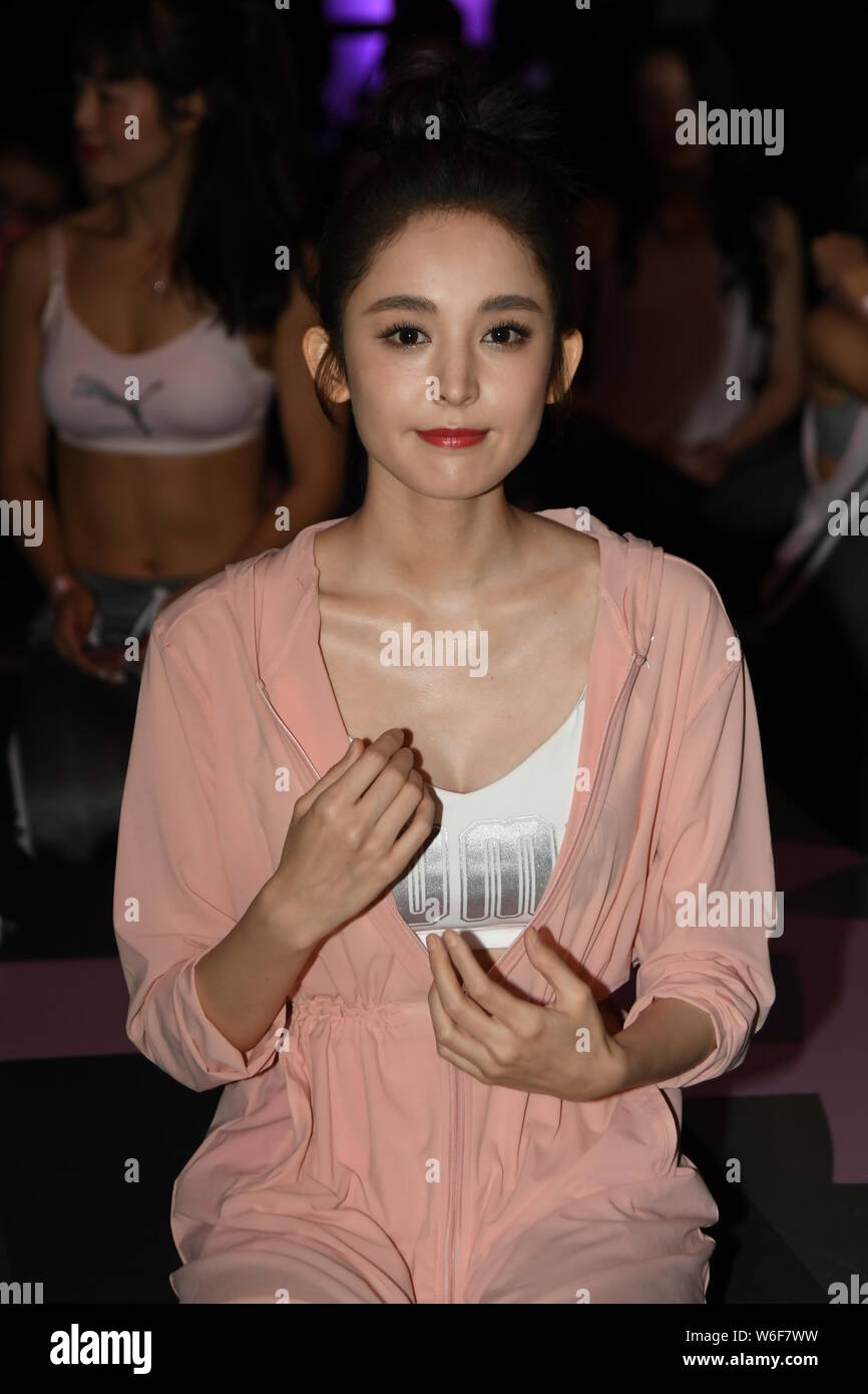 Chinese Uighur actress Gulnazar, also known as Guli Nazha, attends a ...