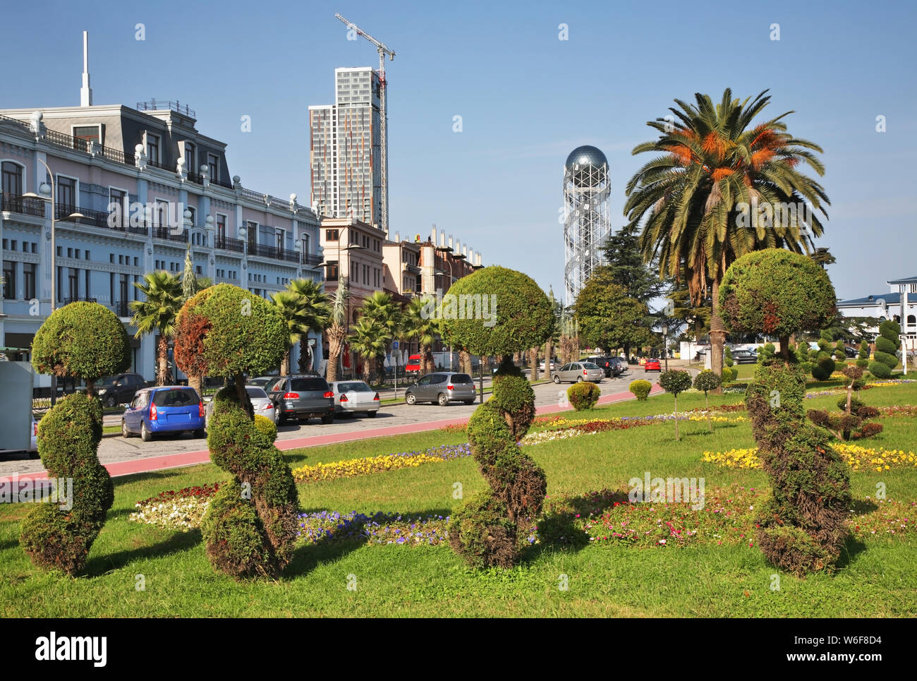 View of Batumi. Autonomous Republic of Adjara. Georgia Stock Photo - Alamy