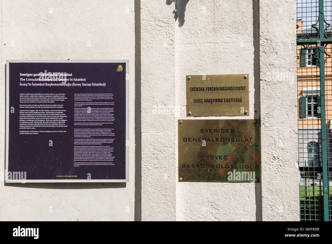 Swedish embassy hi-res stock photography and images - Alamy