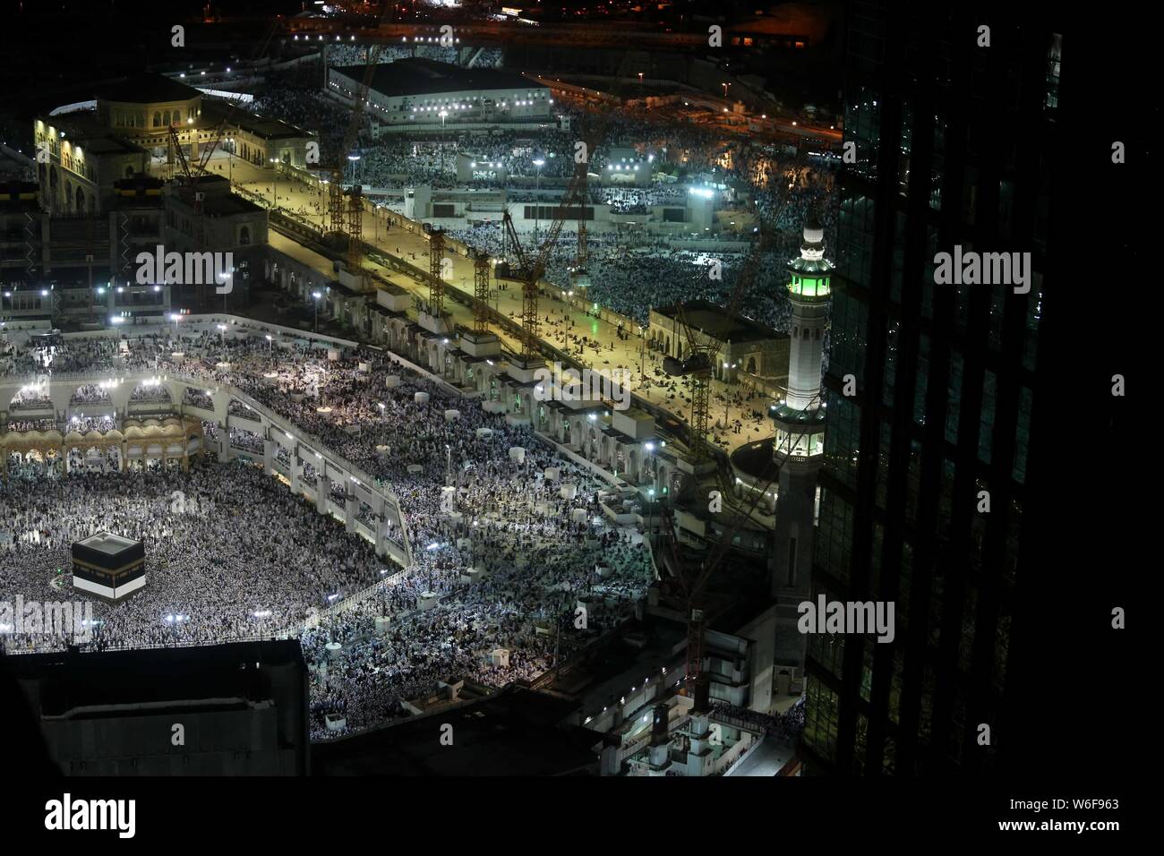 July 31, 2019, Mecca, Mecca, Saudi Arabia: Muslim Pilgrims gather ...