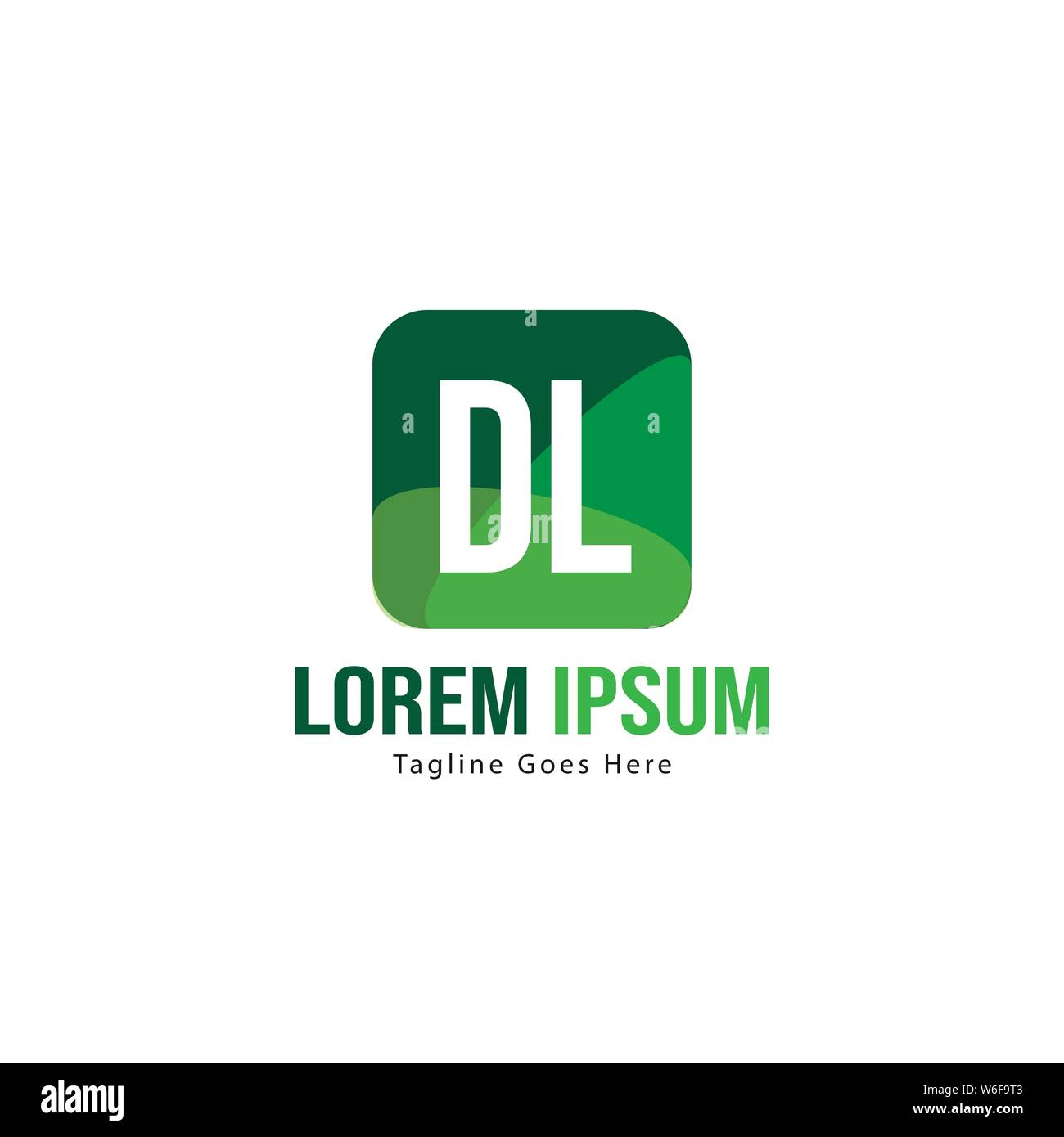 Dl letter logo Stock Vector Images - Alamy
