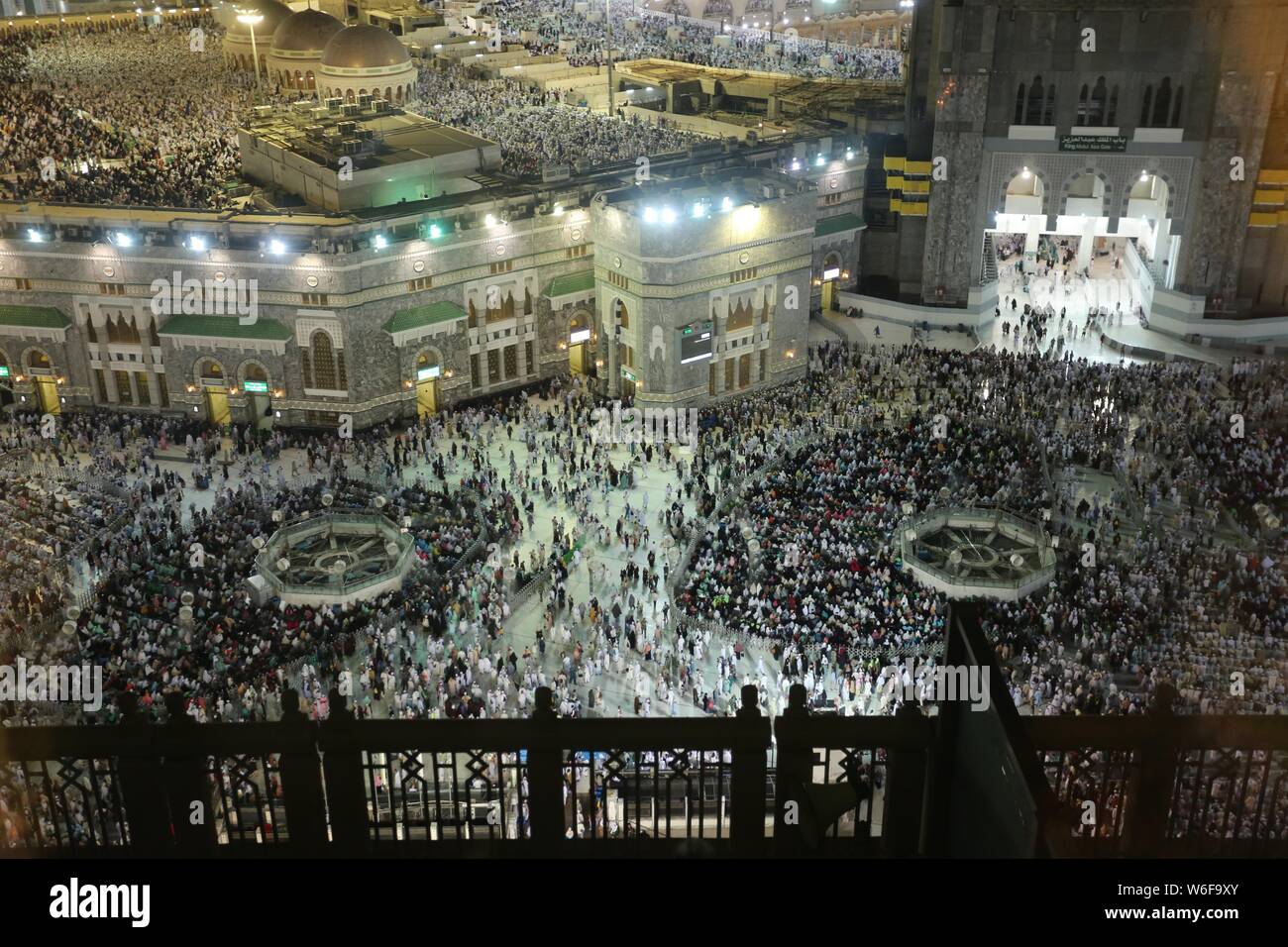 Mecca, Mecca, Saudi Arabia. 31st July, 2019. Muslim Pilgrims gather ...