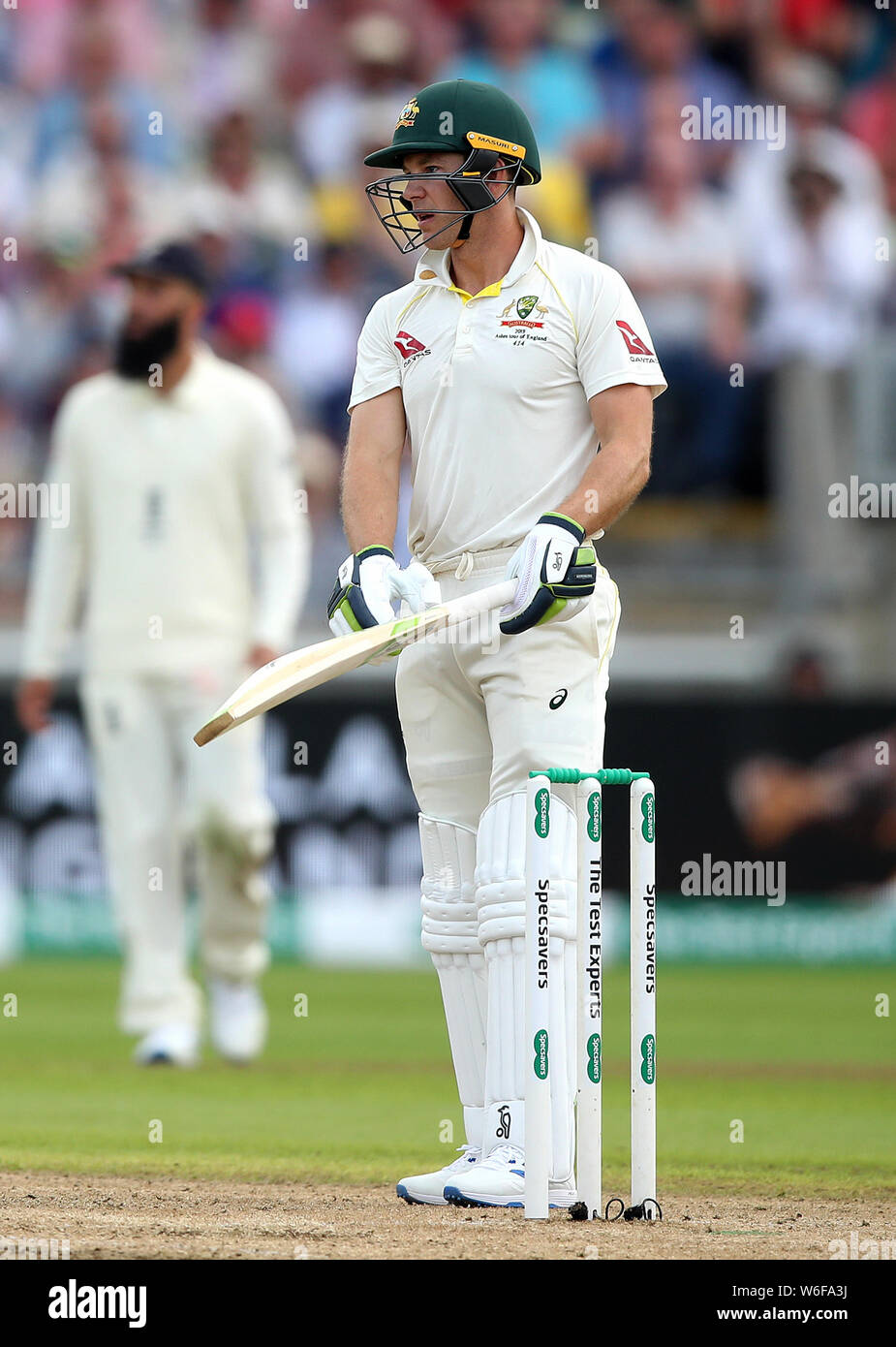 Australia's Tim Paine appears dejected after being caught out by ...