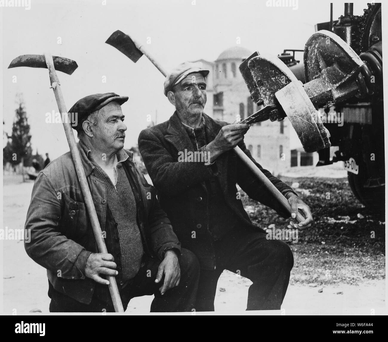 Crude tools Black and White Stock Photos & Images - Alamy