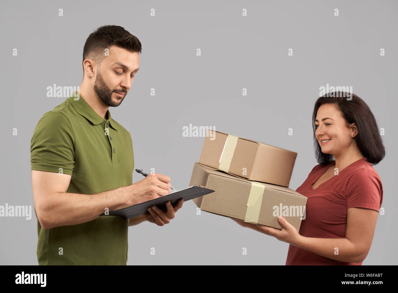 Delivery receipt hi-res stock photography and images - Alamy