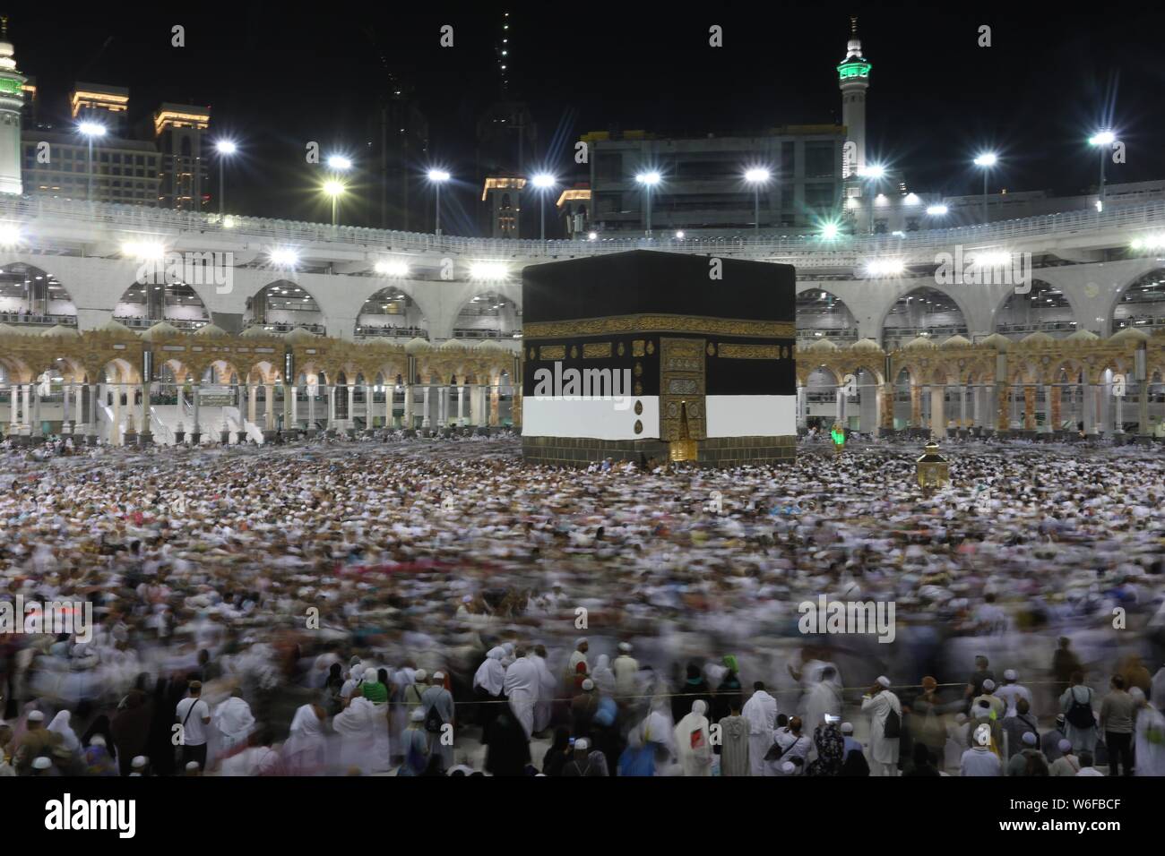 Mecca, Mecca, Saudi Arabia. 31st July, 2019. Muslim Pilgrims gather ...