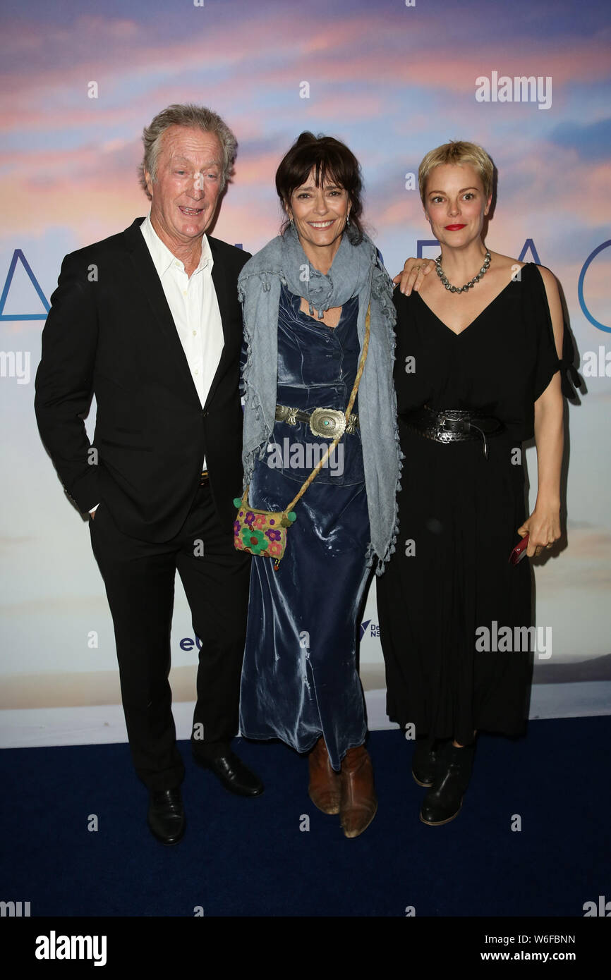 August 1, 2019, Sydney, NSW, Australia: BRYAN BROWN, RACHEL WARD and ...