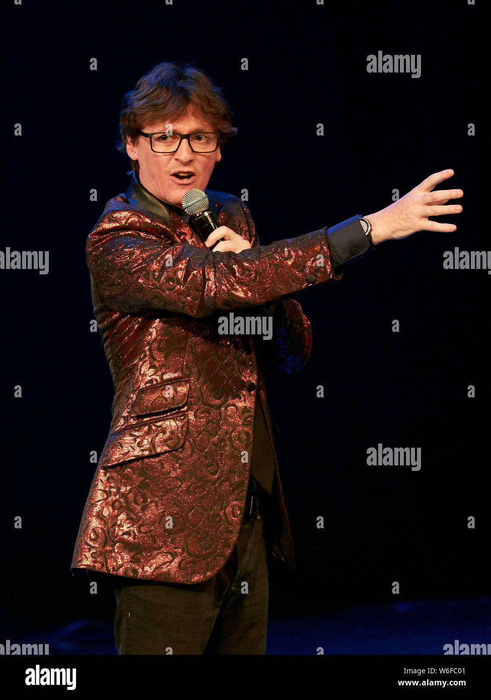 Edinburgh, Scotland. UK. 31 July 2019. Ed Byrne. Photo call at ...