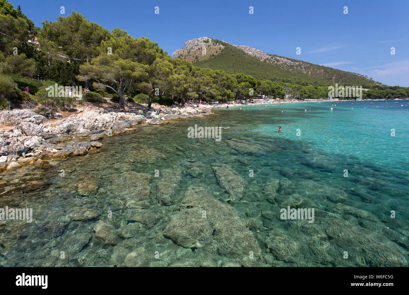 Platja de Formentor, Playa de Formentor Stock Photo - Alamy