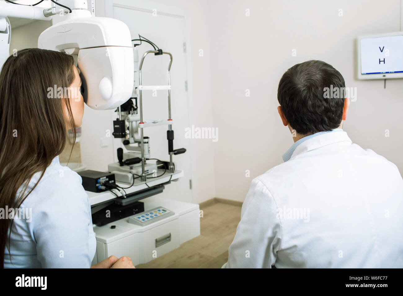 Eye Checking Machine High Resolution Stock Photography and Images - Alamy