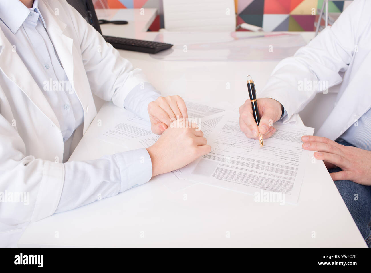 Hospital documents hi-res stock photography and images - Alamy