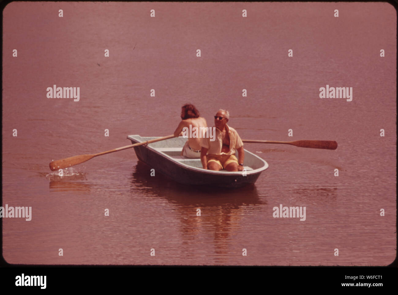 BOATING ON ONE OF THE LAKES IN CENTURY VILLAGE RETIREMENT COMMUNITY ...