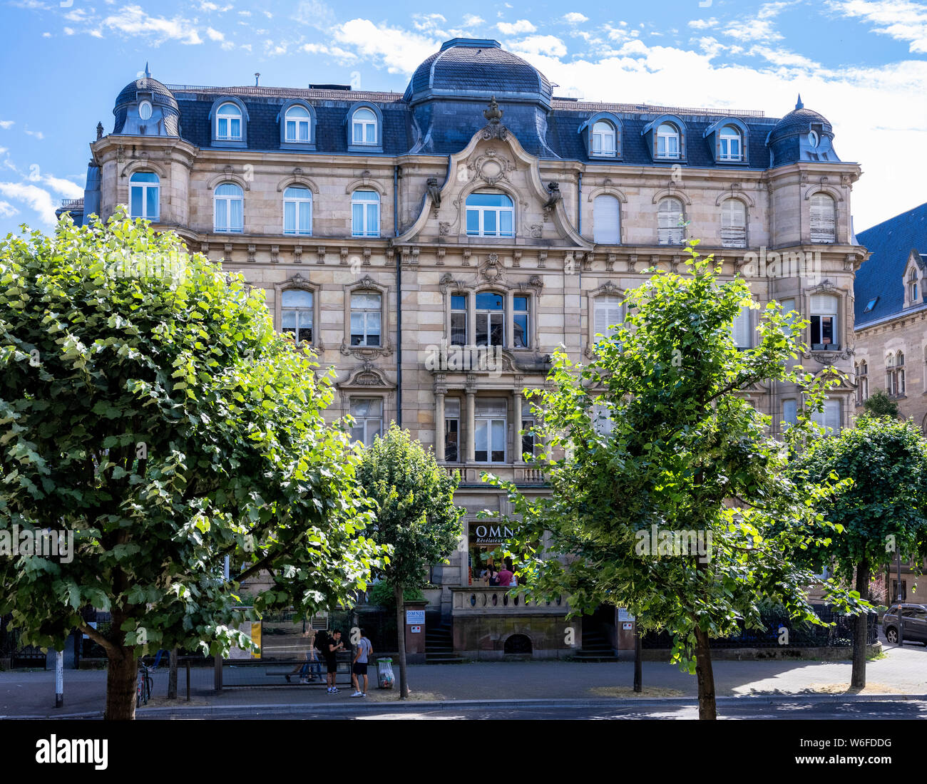19th Century Wilhelminian building, Neustadt, Strasbourg, Alsace ...