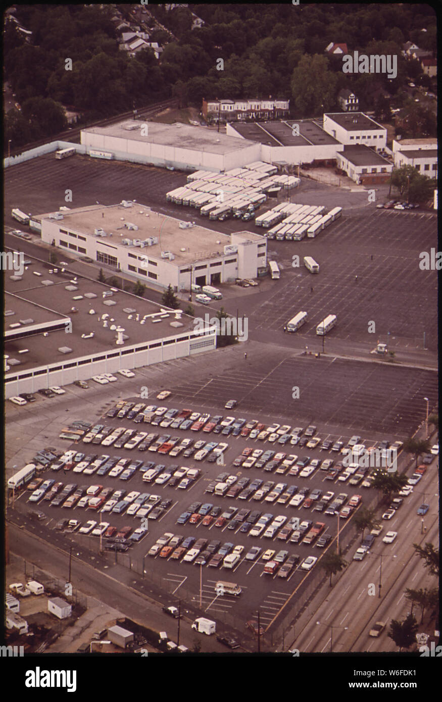 Bus yard hi-res stock photography and images - Alamy